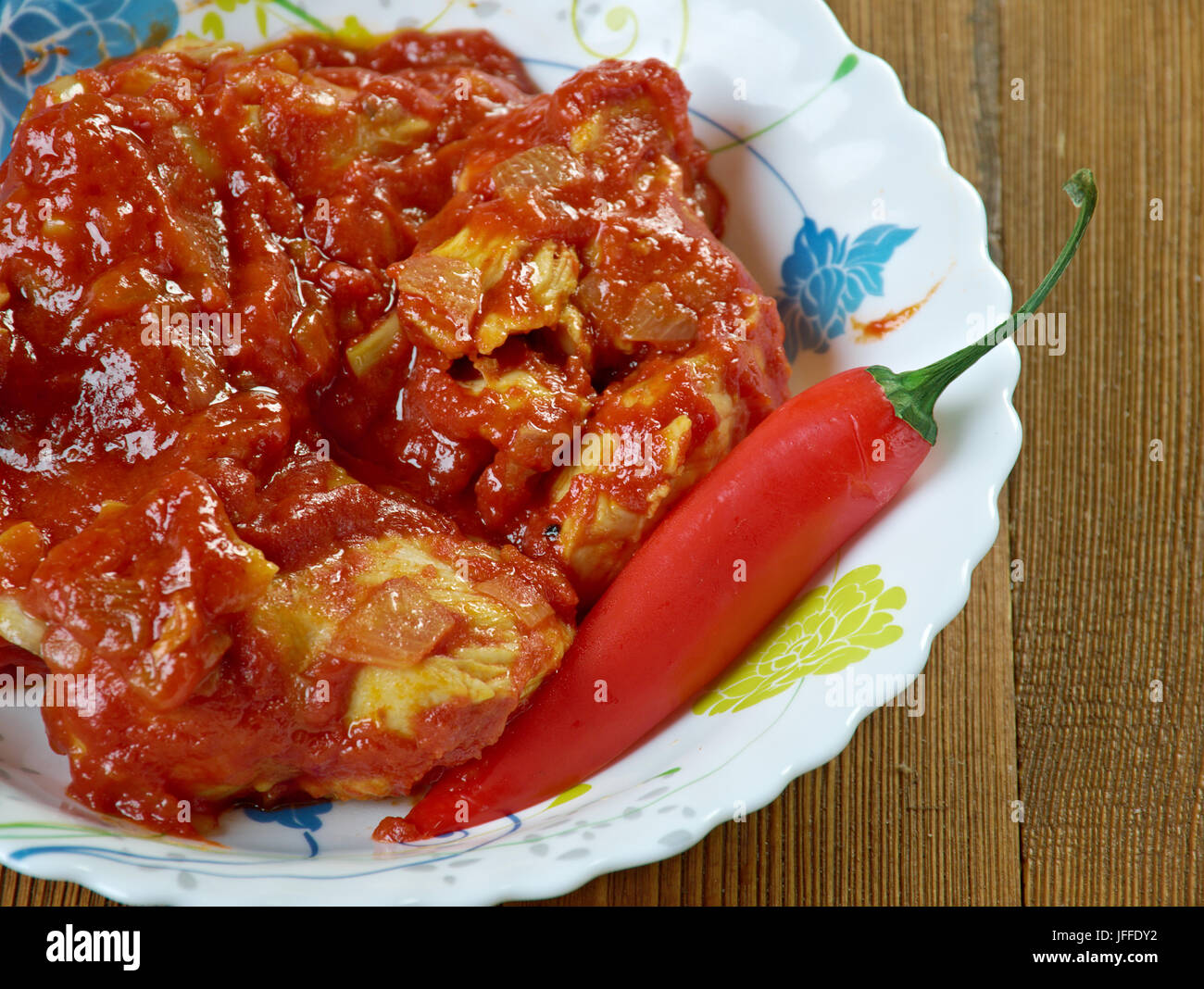 cape malay chicken curry Stock Photo - Alamy
