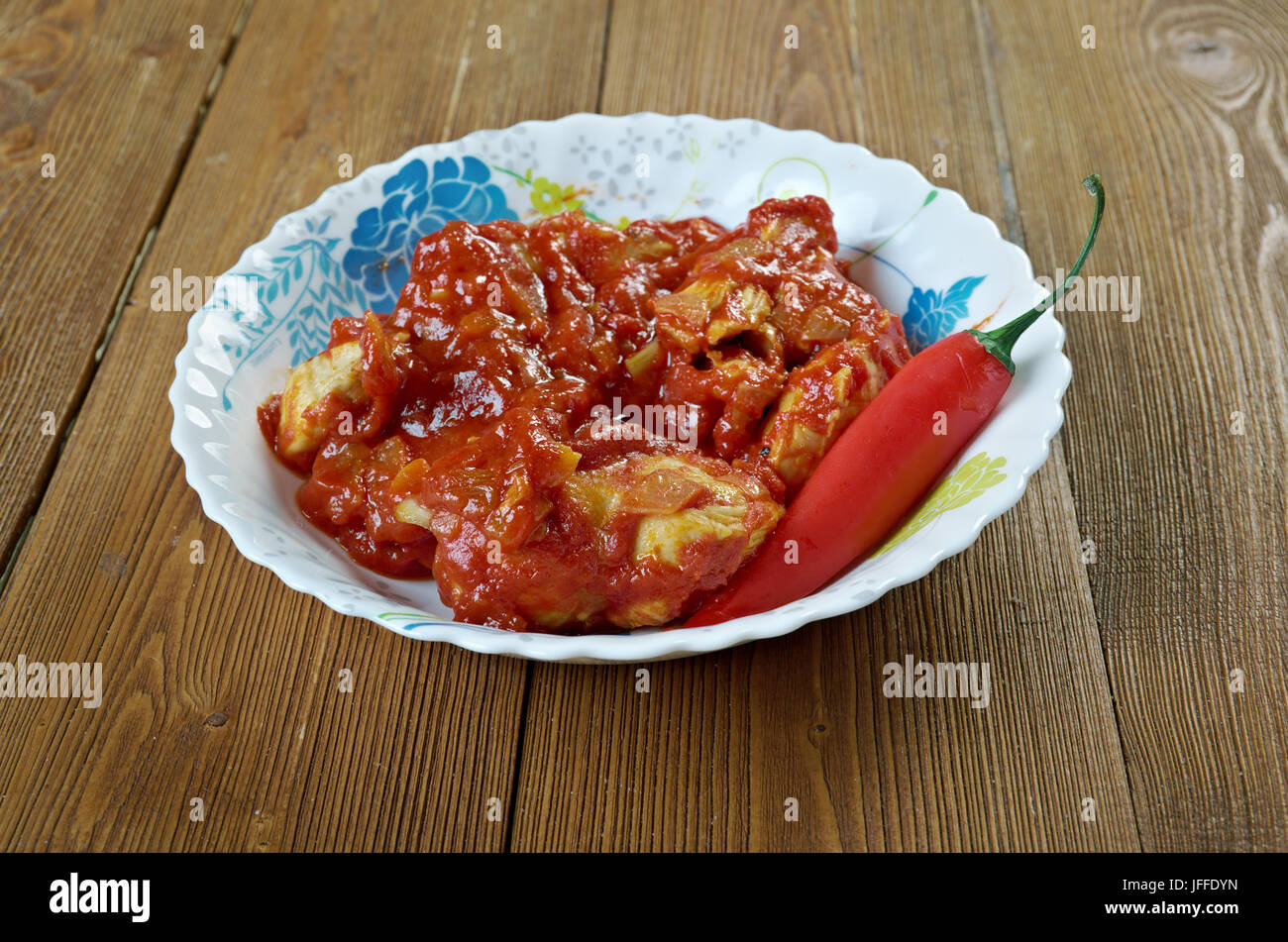 cape malay chicken curry Stock Photo - Alamy