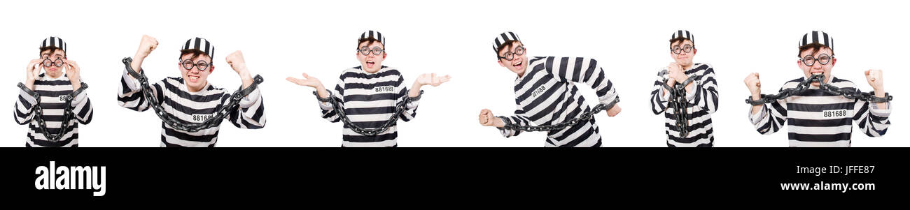 Inmate shackled Cut Out Stock Images & Pictures - Alamy