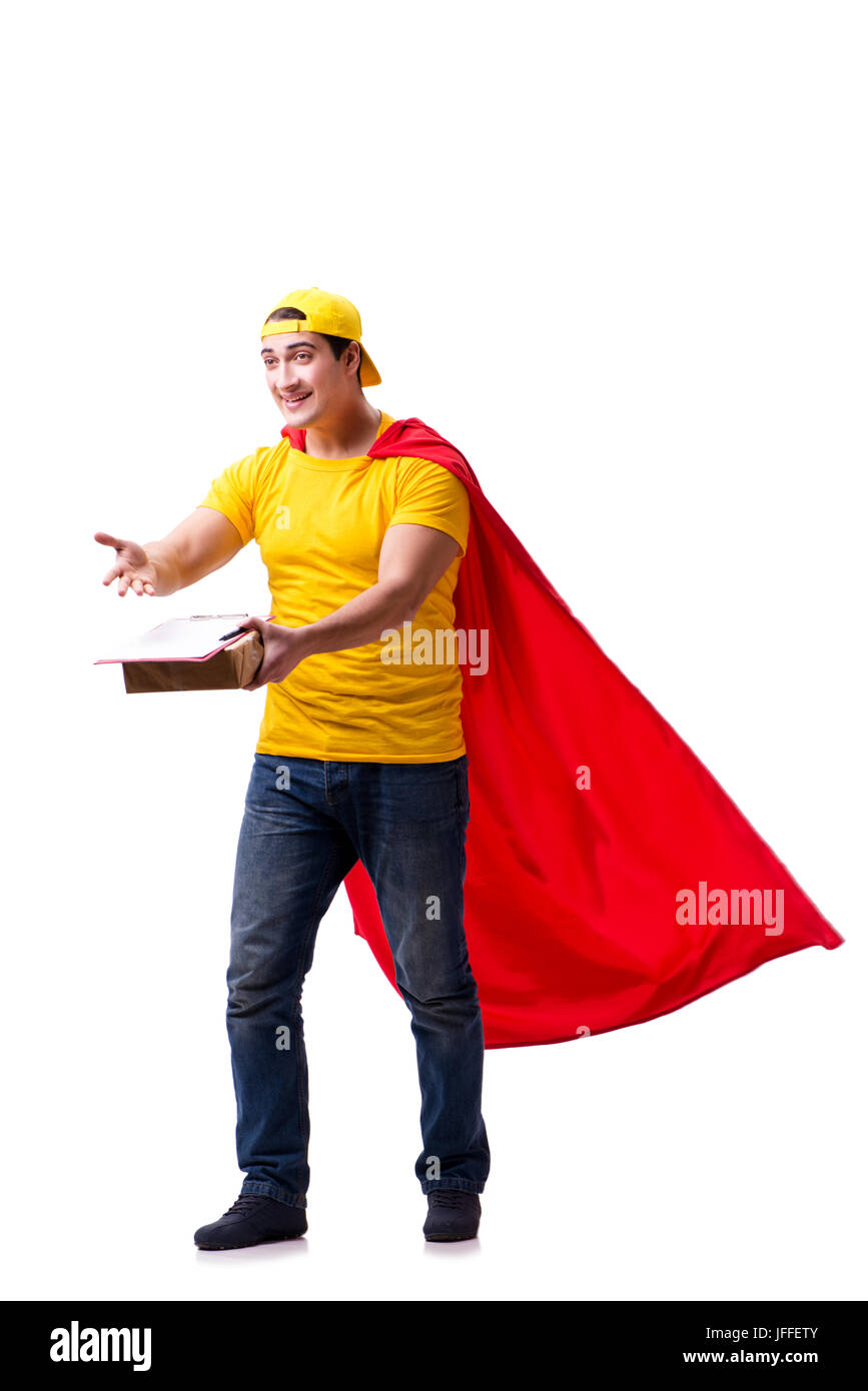 Delivery guy Cut Out Stock Images & Pictures - Alamy