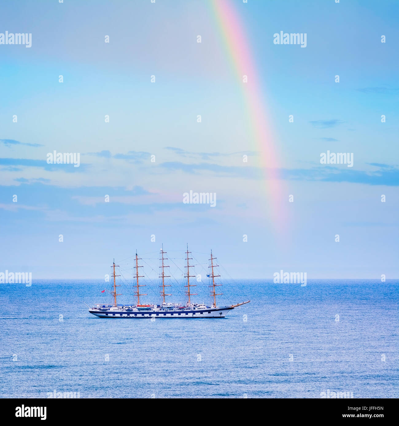 Big Sailing Ship Stock Photo - Alamy