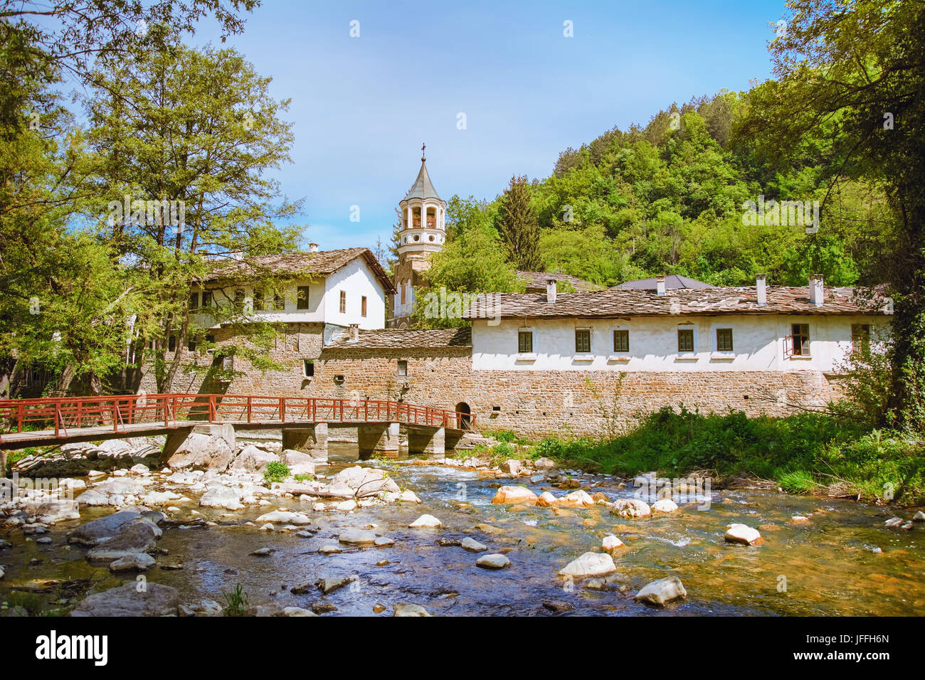 An Old Monastery Stock Photo - Alamy