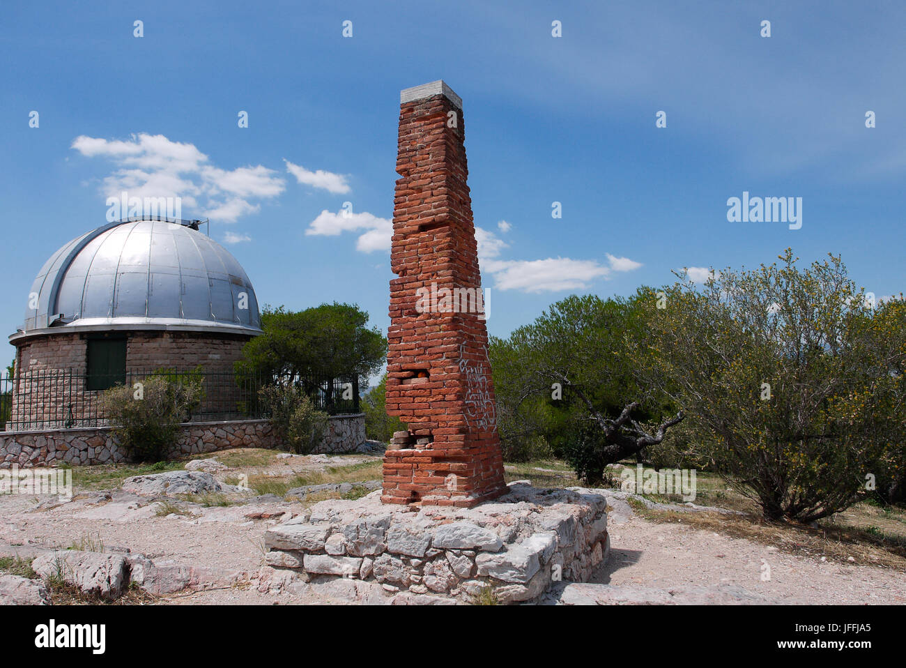 National Observatory on Pnyx Hill, Filopappou Hill Park, Athens (Greece ...