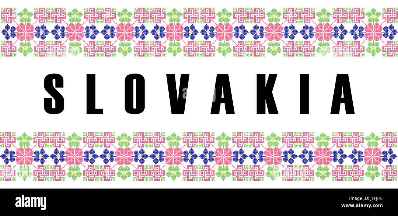 slovakia country symbol name Stock Photo - Alamy