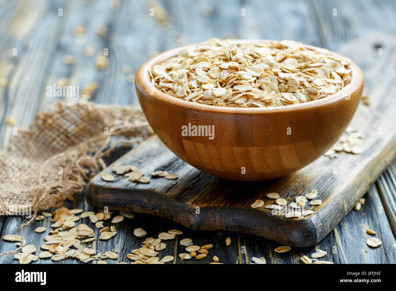 Organic oat flakes hi-res stock photography and images - Alamy