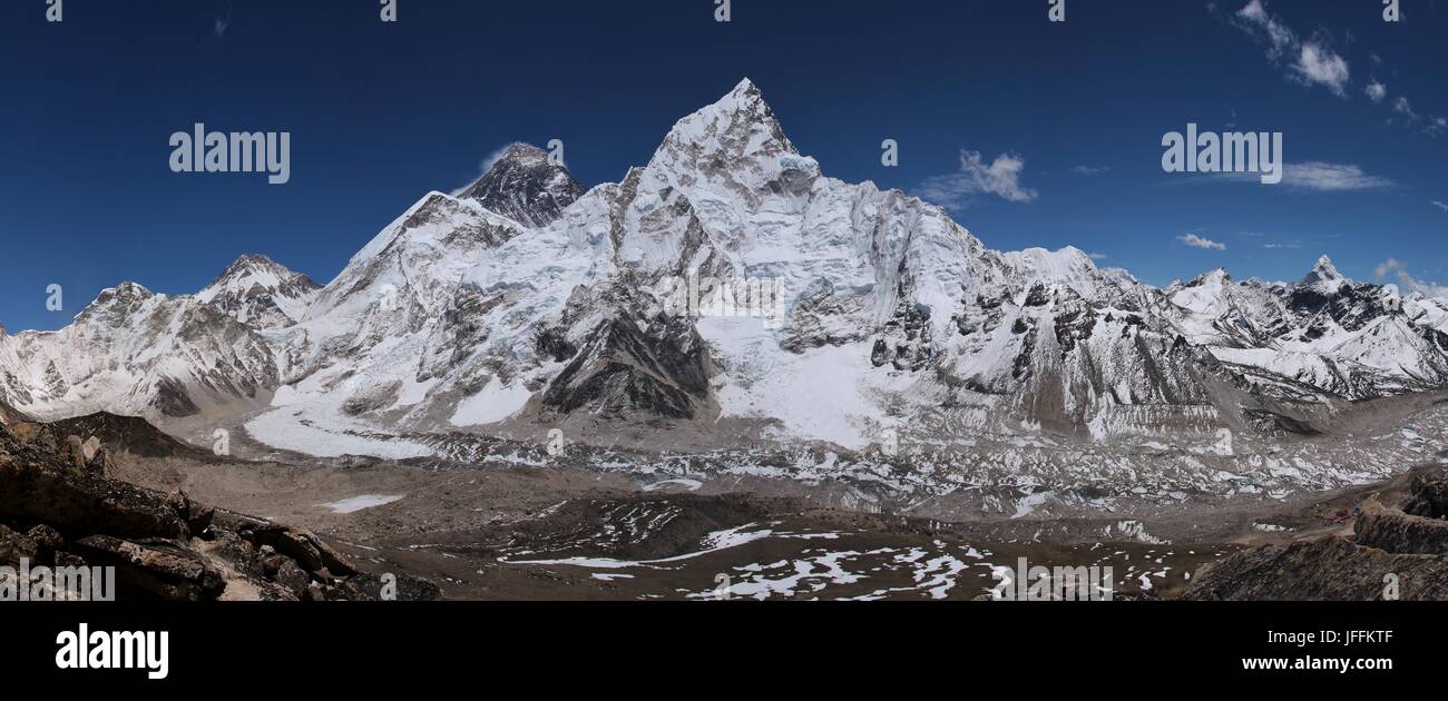 View from Kala Patthar, Nepal Stock Photo - Alamy