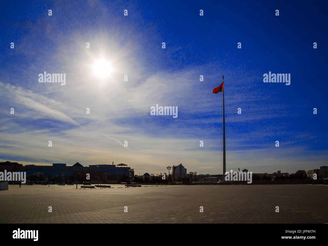 Minsk flag hi-res stock photography and images - Alamy