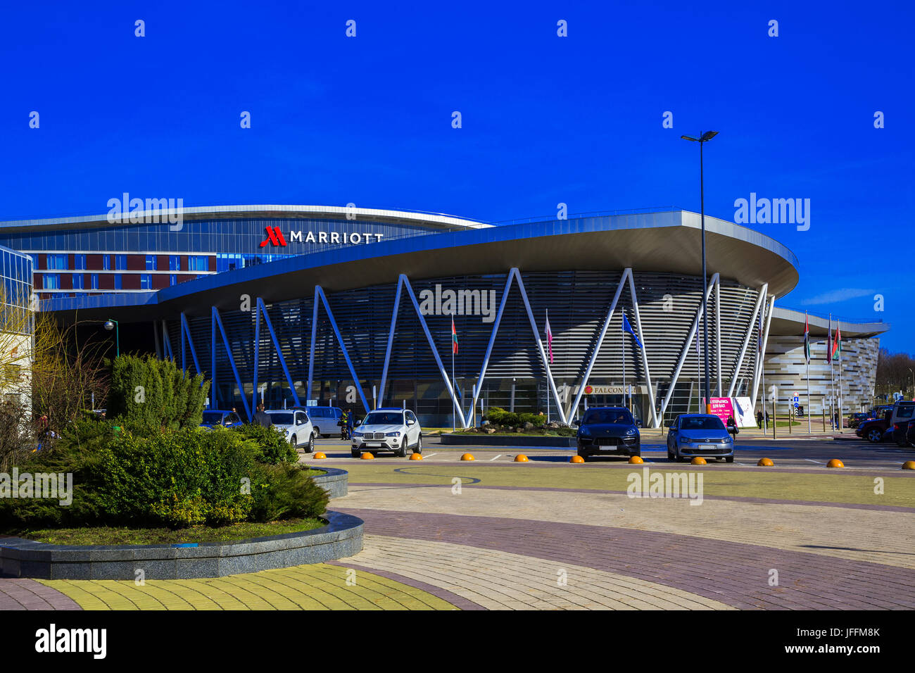 Minsk, Belarus, Hotel Marriott Stock Photo - Alamy