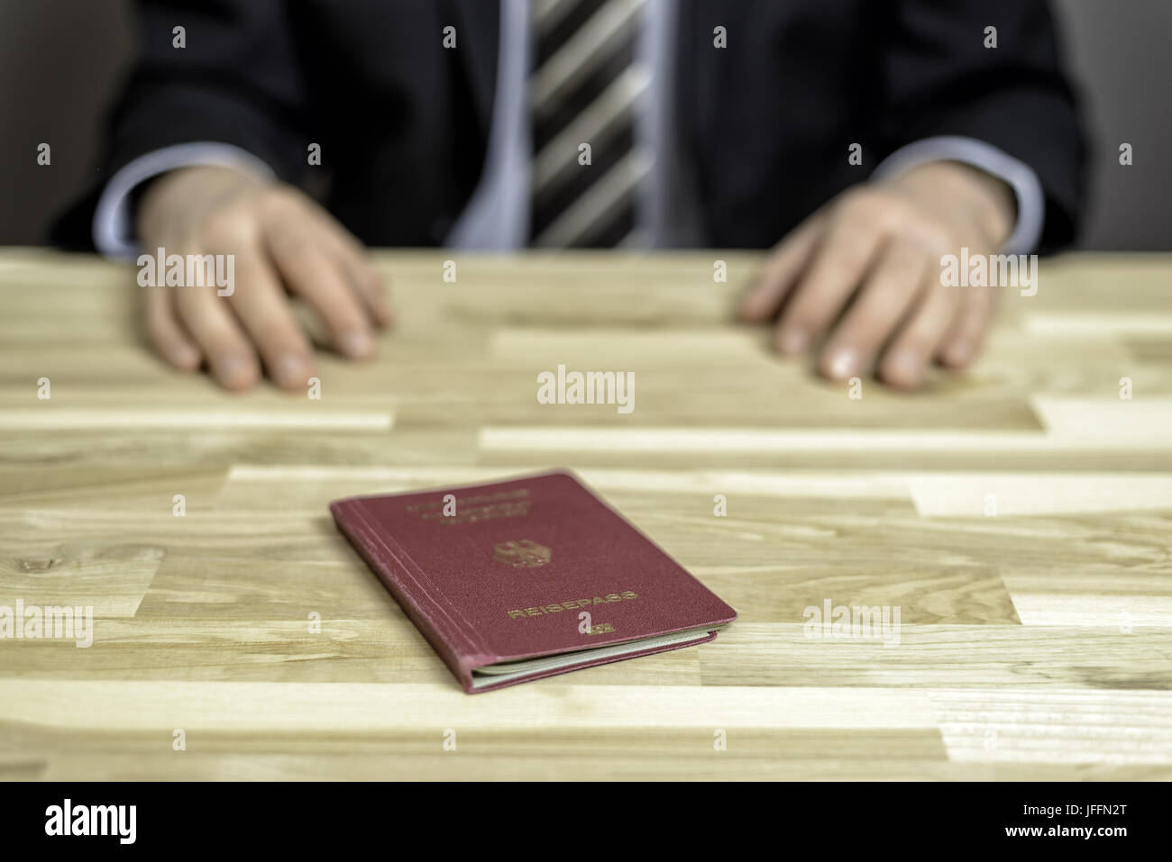 Passport control zone hi-res stock photography and images - Alamy