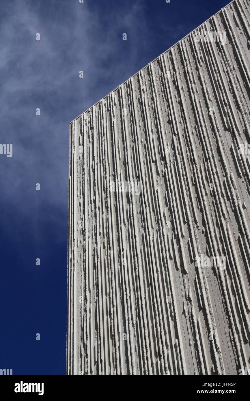 Ribbed concrete texture hi-res stock photography and images - Alamy