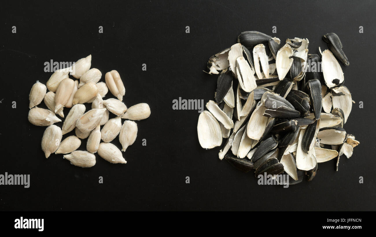 Sunflower hulls hi-res stock photography and images - Alamy