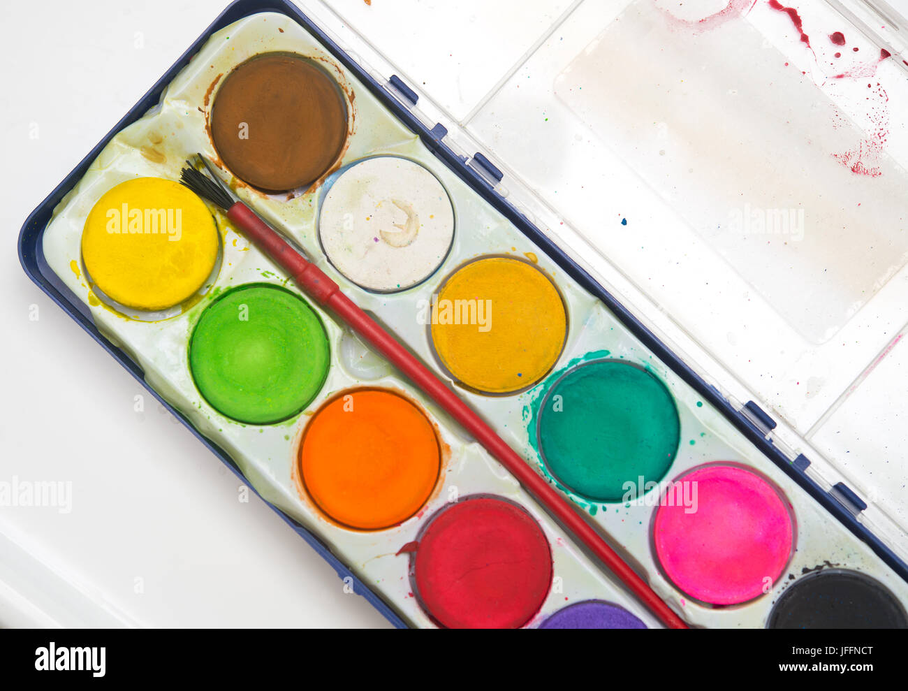 Palette watercolor hi-res stock photography and images - Alamy