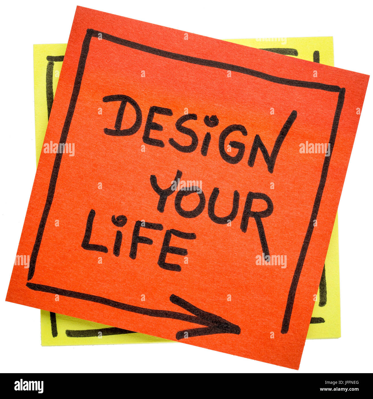Inspirational sticky note Cut Out Stock Images & Pictures - Alamy