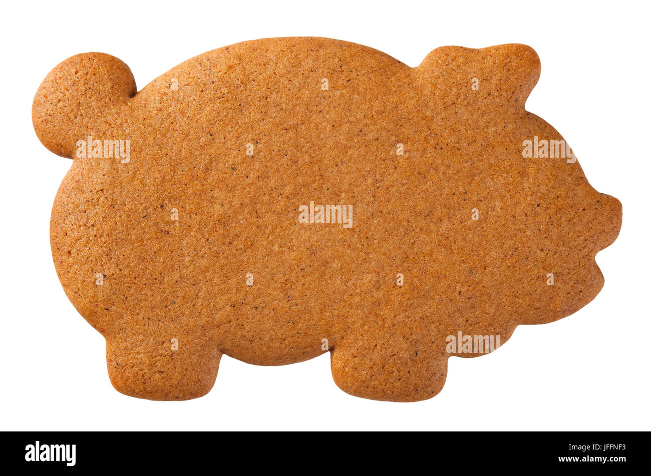 Gingerbread Pig Cookie Stock Photo - Alamy