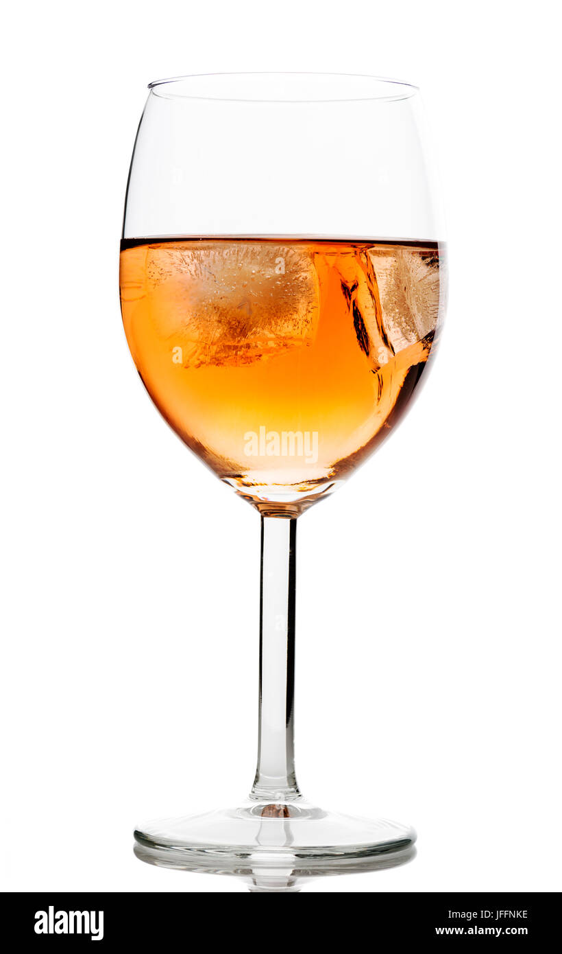 Splash of ice in wine glass hi-res stock photography and images - Alamy