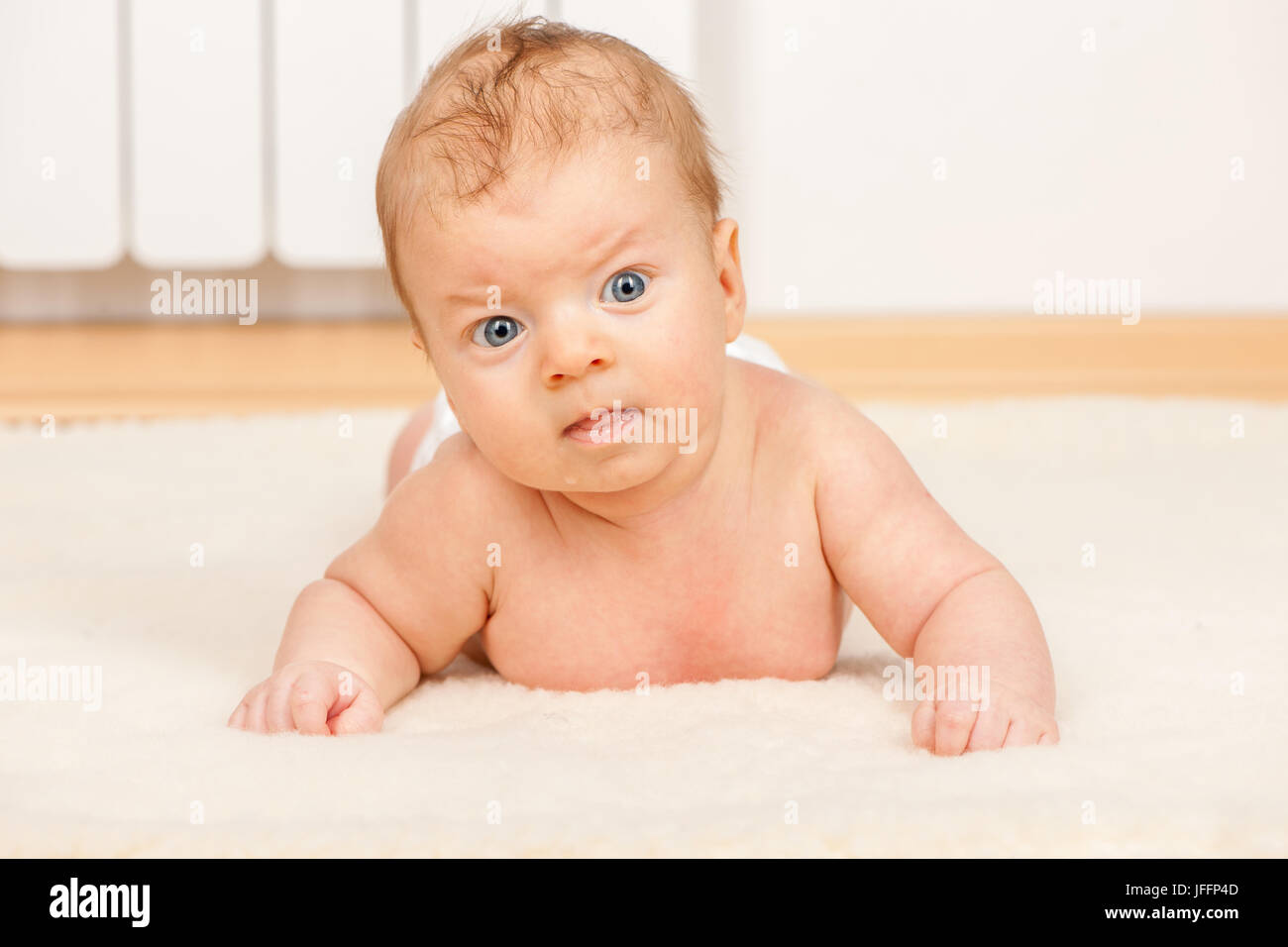 Two months old baby Stock Photo - Alamy