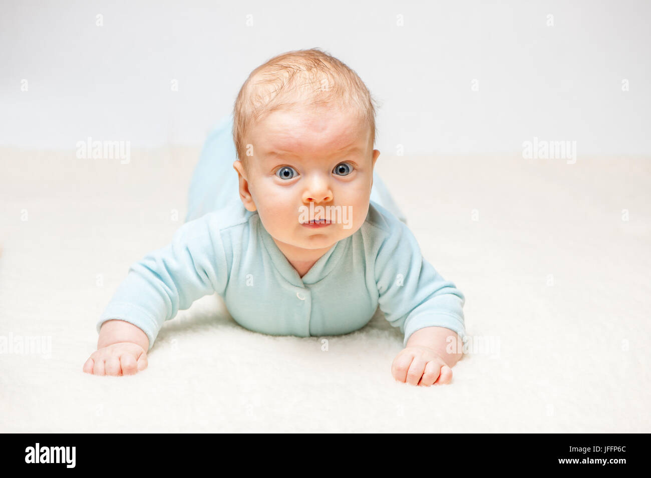 Two months old baby Stock Photo - Alamy