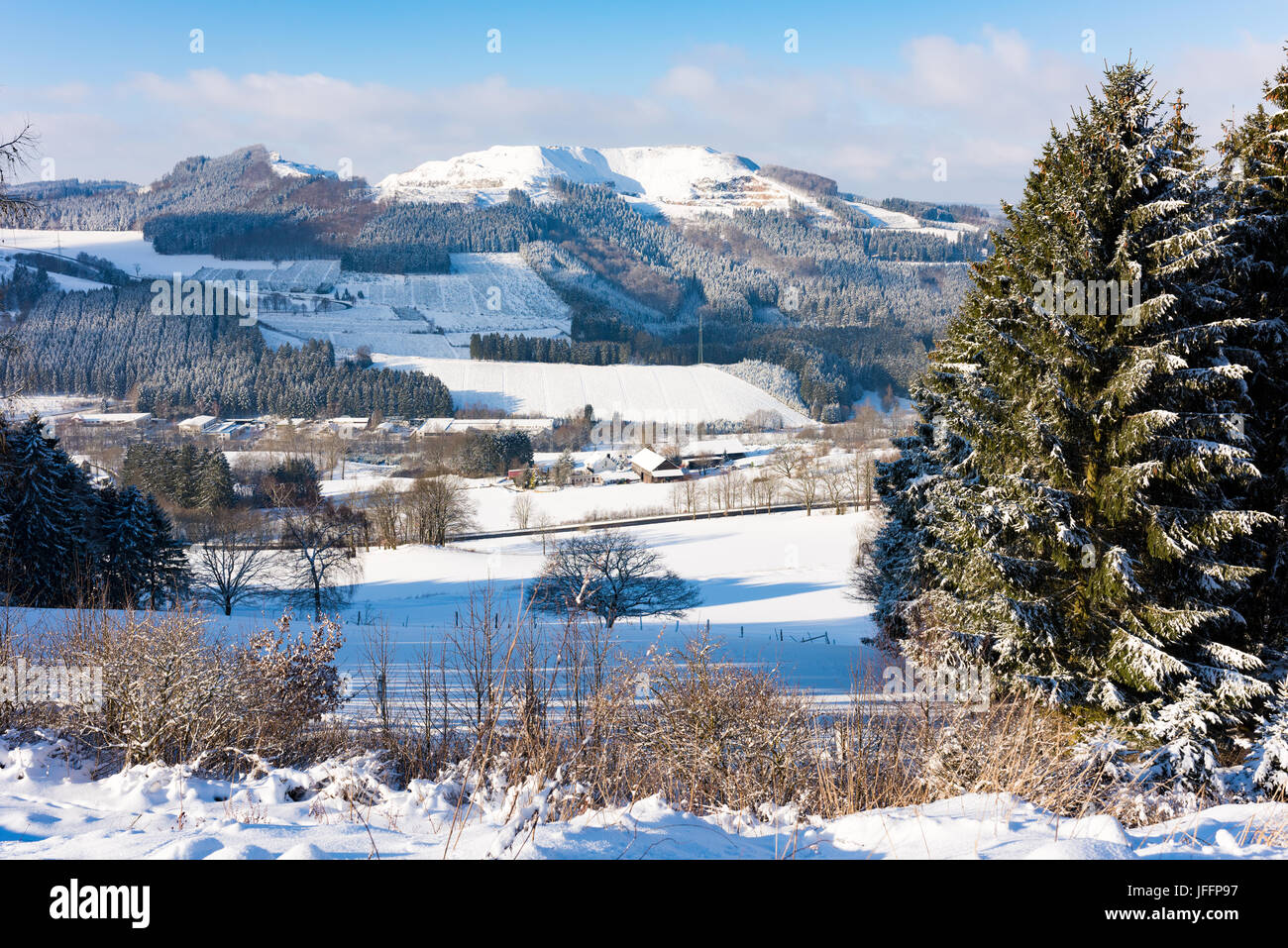 sauerland in winter Stock Photo - Alamy