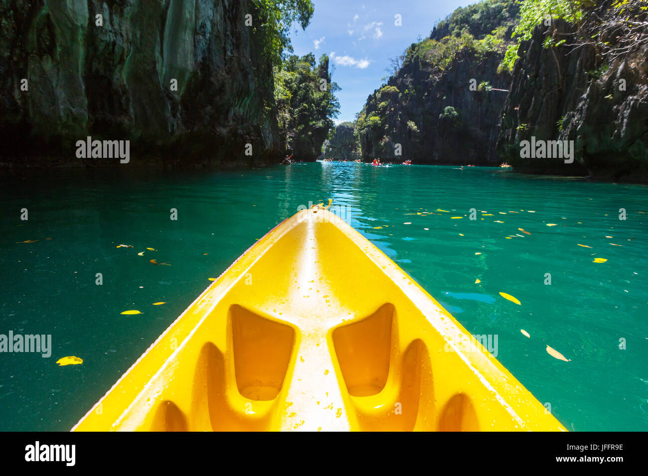 Kayak in Palawan Stock Photo - Alamy