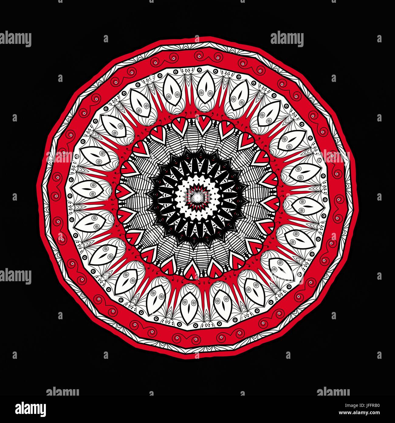 Mandala blume hi-res stock photography and images - Alamy