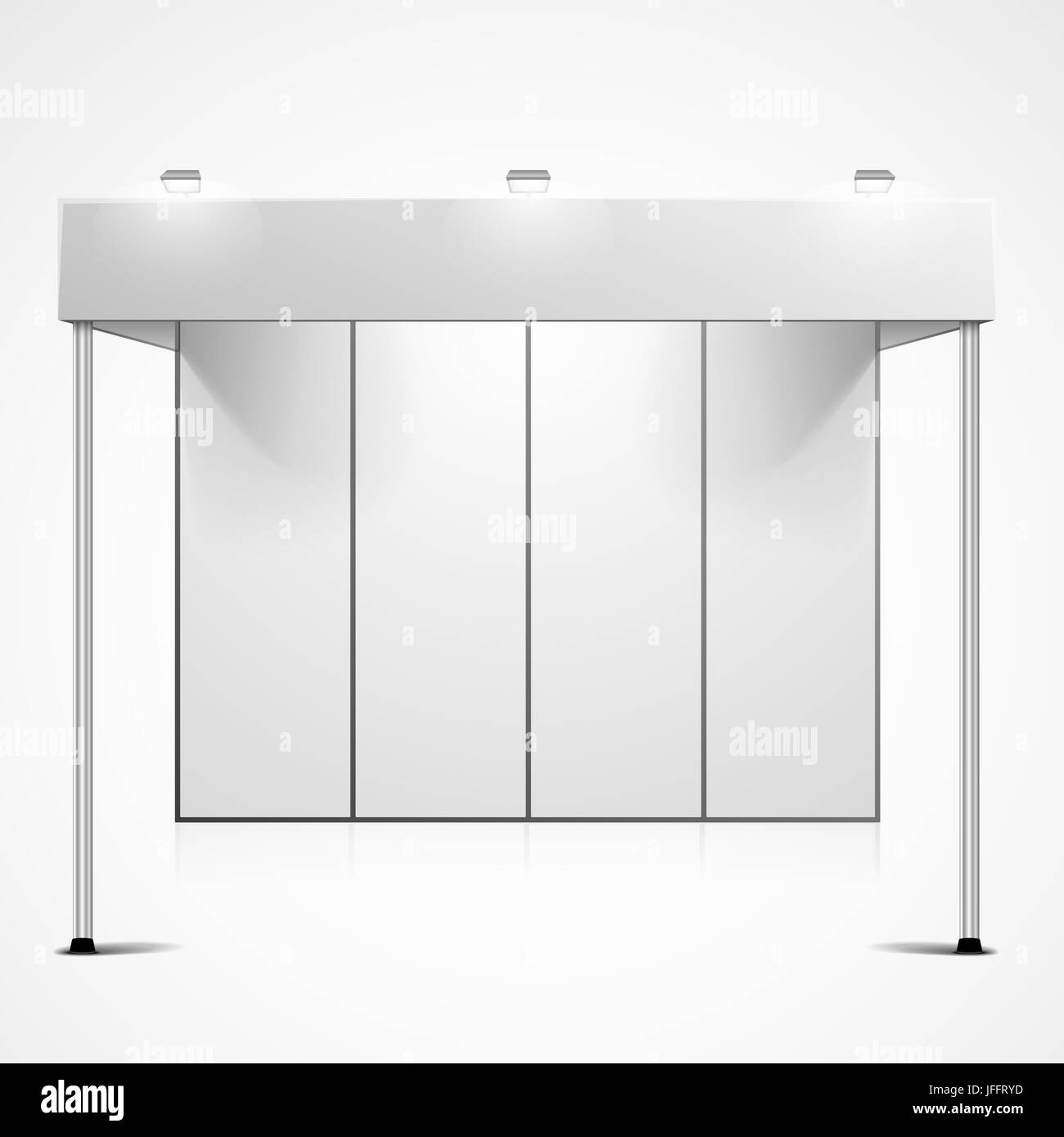 Blank exhibition stand hi-res stock photography and images - Alamy