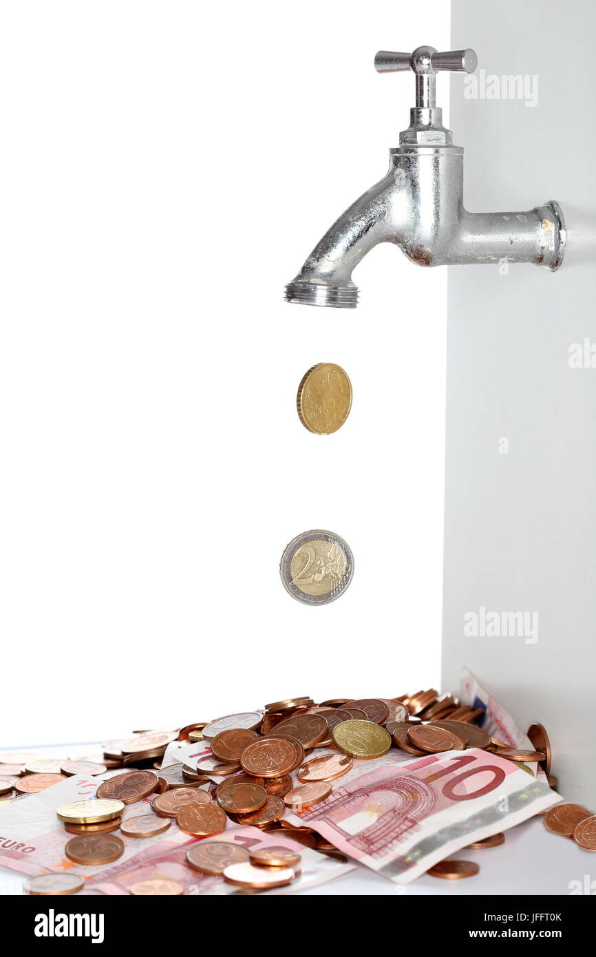 Leaking money hi-res stock photography and images - Alamy
