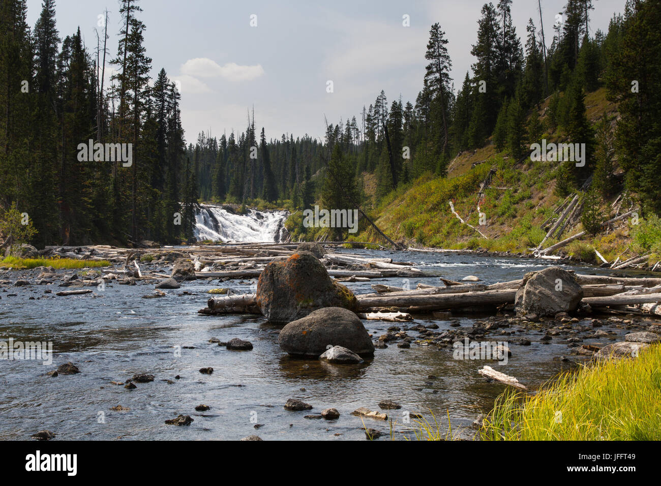 Lewis Falls 2 Stock Photo - Alamy