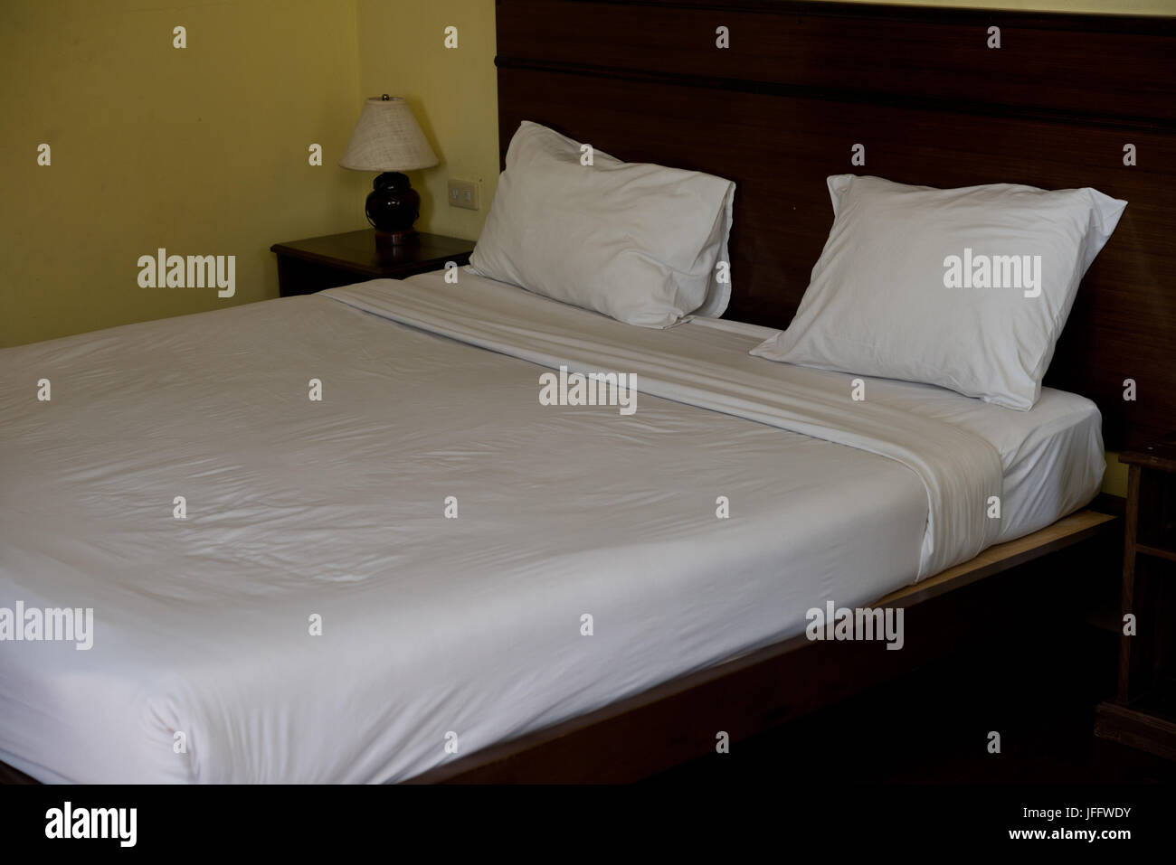 bed in the room Stock Photo - Alamy