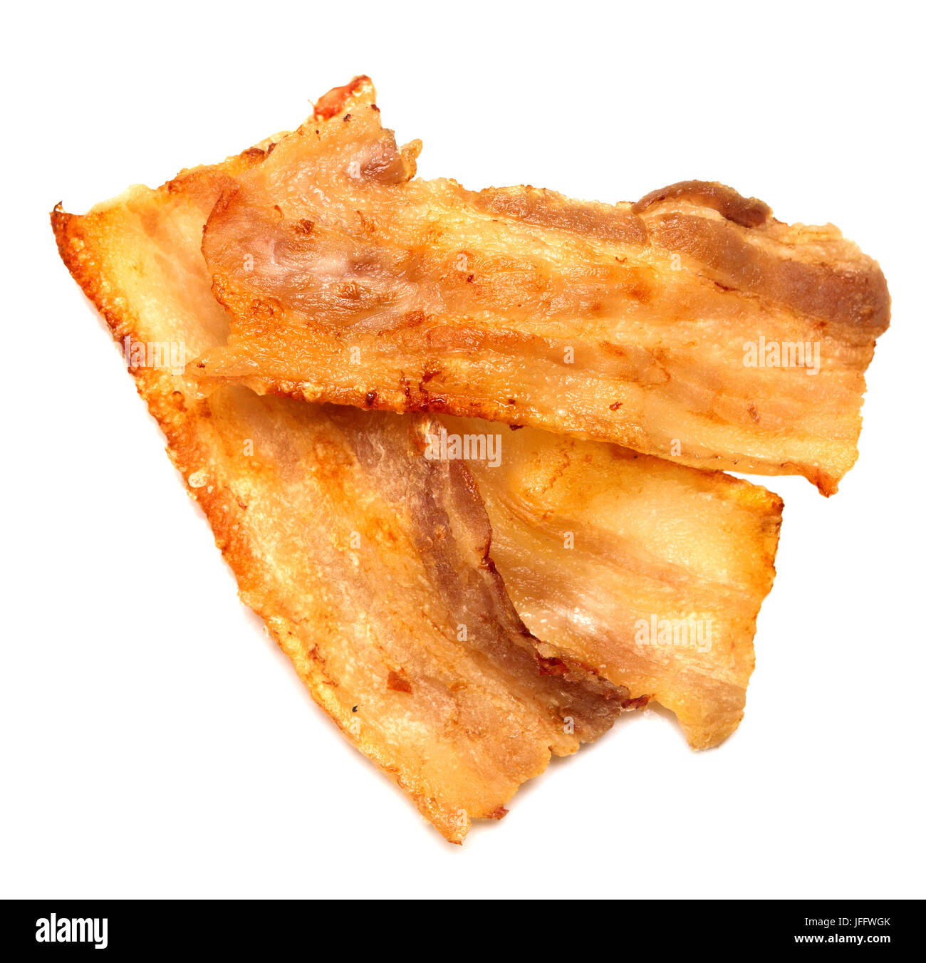 Fried bacon strips bacon hi-res stock photography and images - Alamy