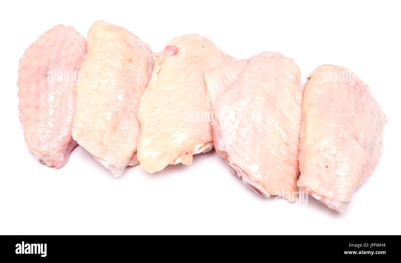 White hen wings Cut Out Stock Images & Pictures - Alamy