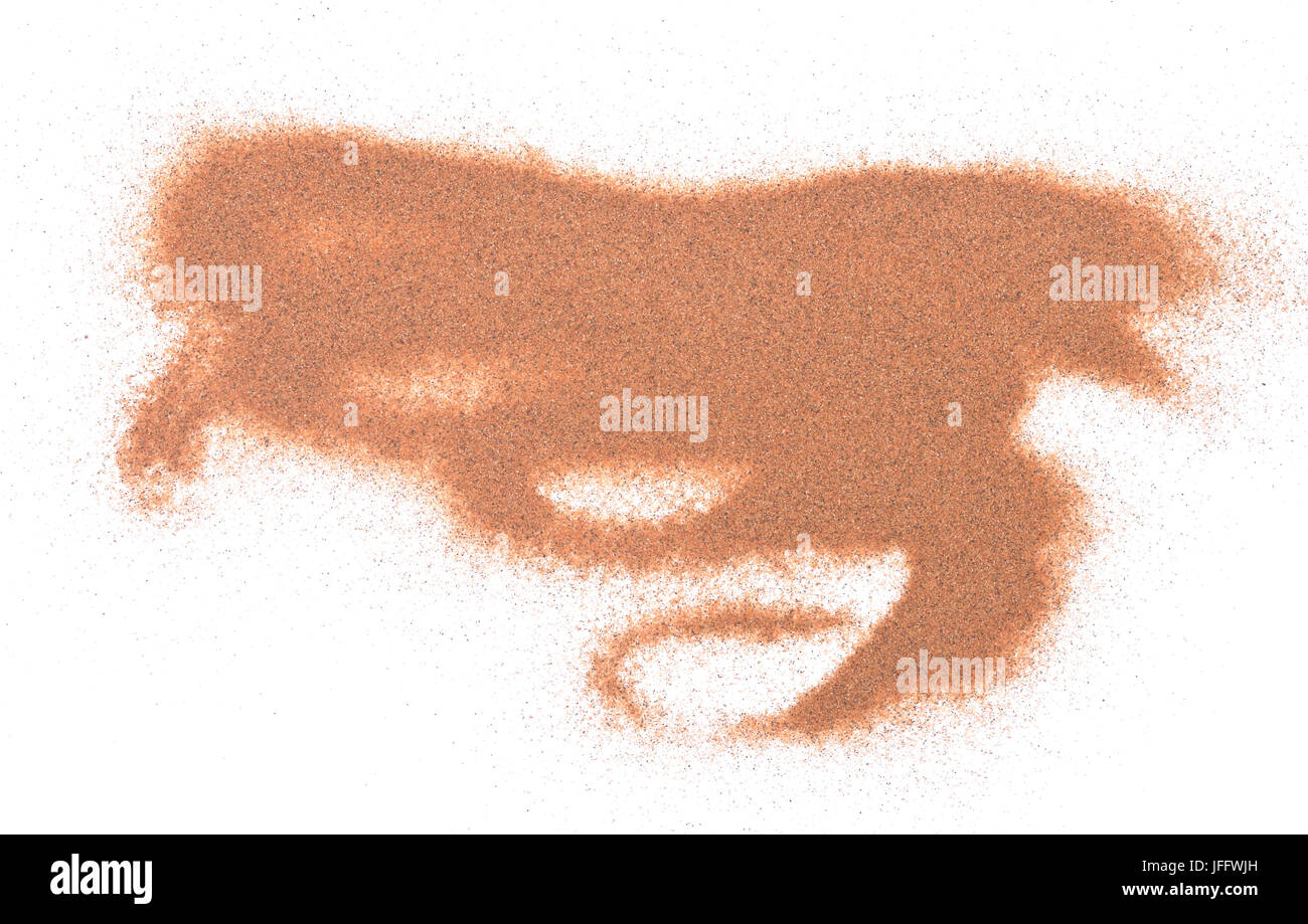 Red sand Cut Out Stock Images & Pictures - Alamy