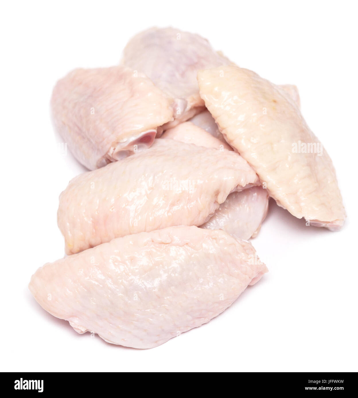 White hen wings hi-res stock photography and images - Alamy