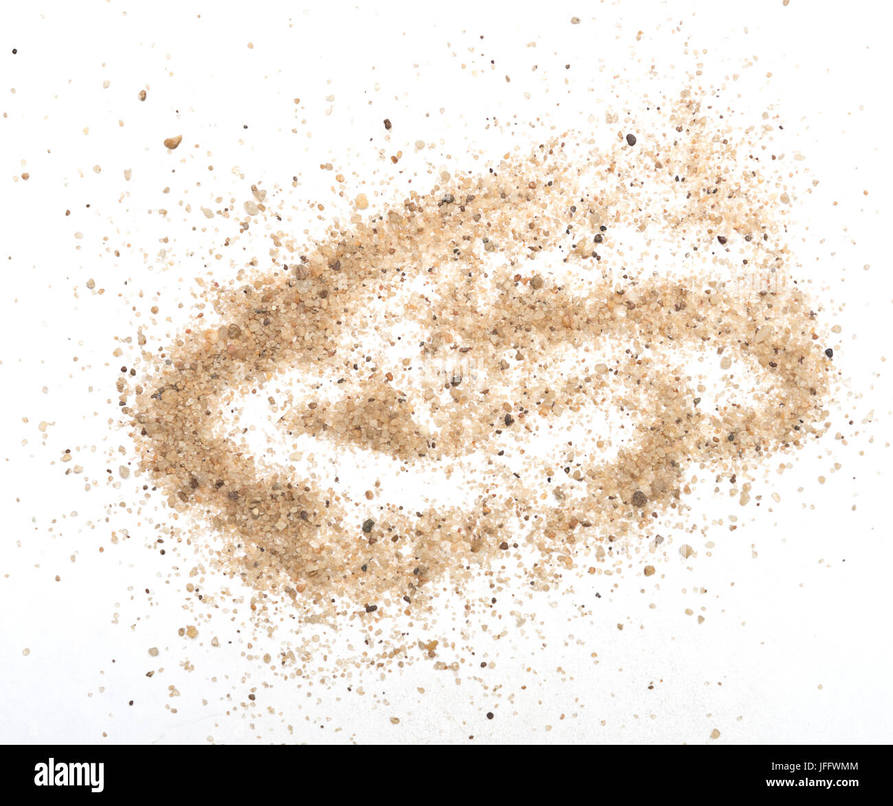 sand on white Stock Photo - Alamy