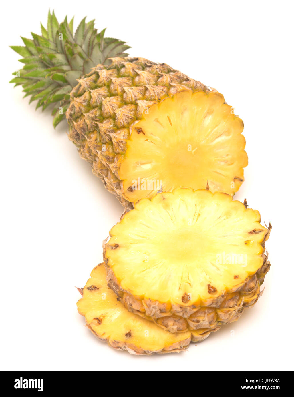 pineapple on white Stock Photo - Alamy