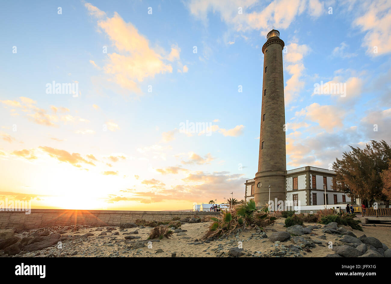 Maspalomas Lighthouse, Gran Canaria Stock Photo - Alamy