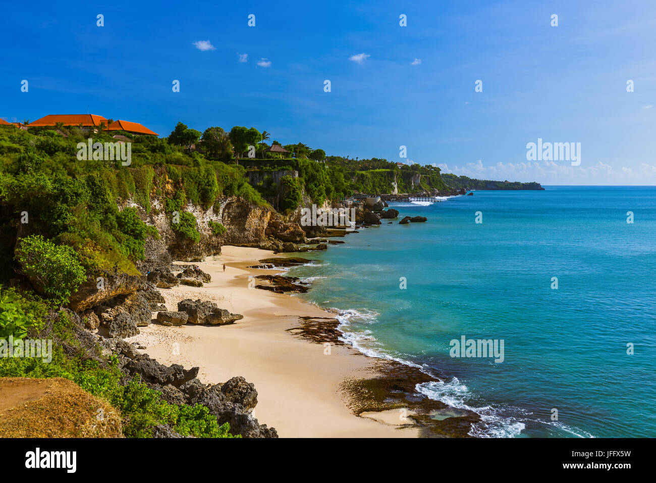 Secret Beach - Bali Indonesia Stock Photo - Alamy