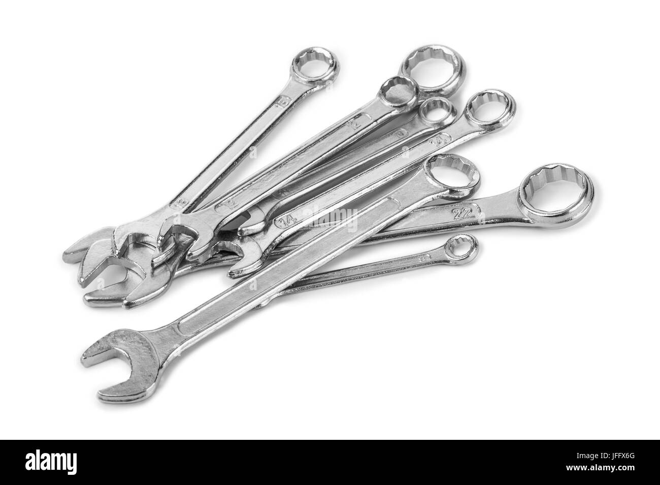 Set of wrenches Stock Photo - Alamy