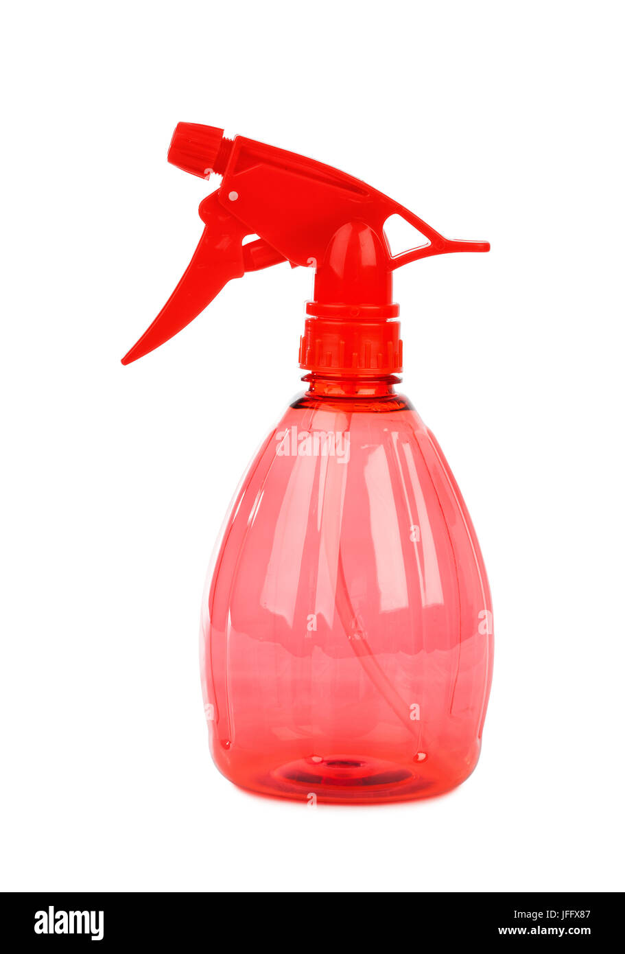Red plastic bottle Stock Photo - Alamy