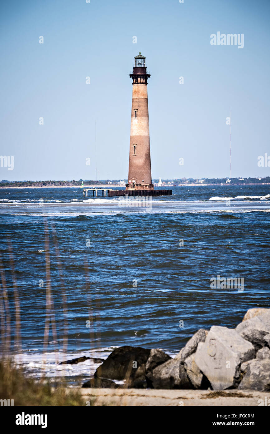 Morris island lighthouse hi-res stock photography and images - Alamy