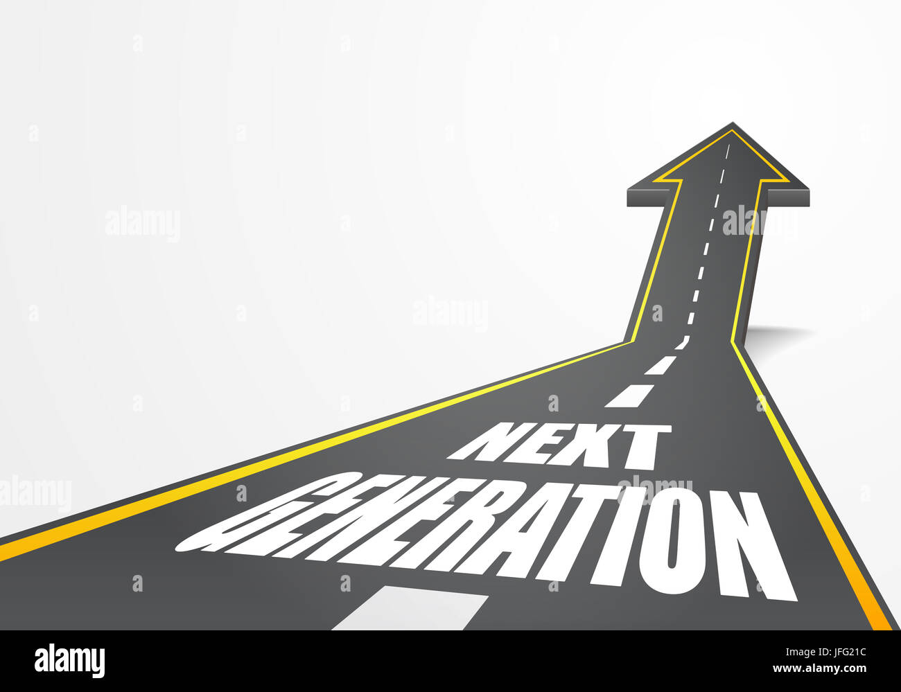 road Next Generation Stock Photo - Alamy