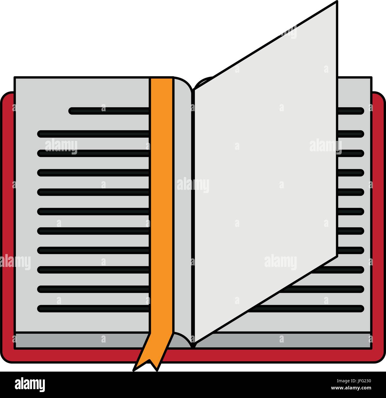 Reading book separator Stock Vector Image & Art - Alamy