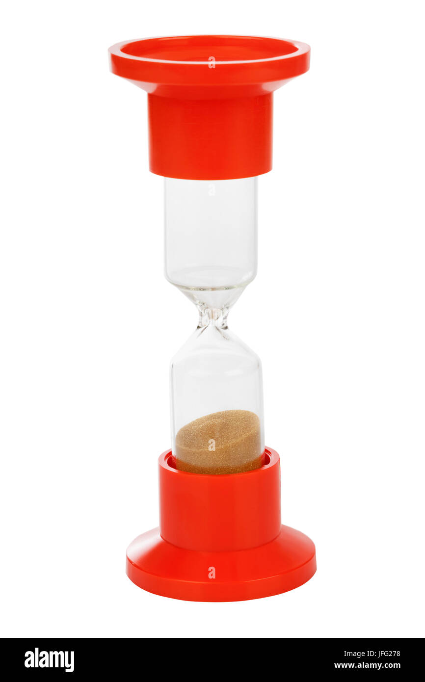 Red hourglass hi-res stock photography and images - Alamy
