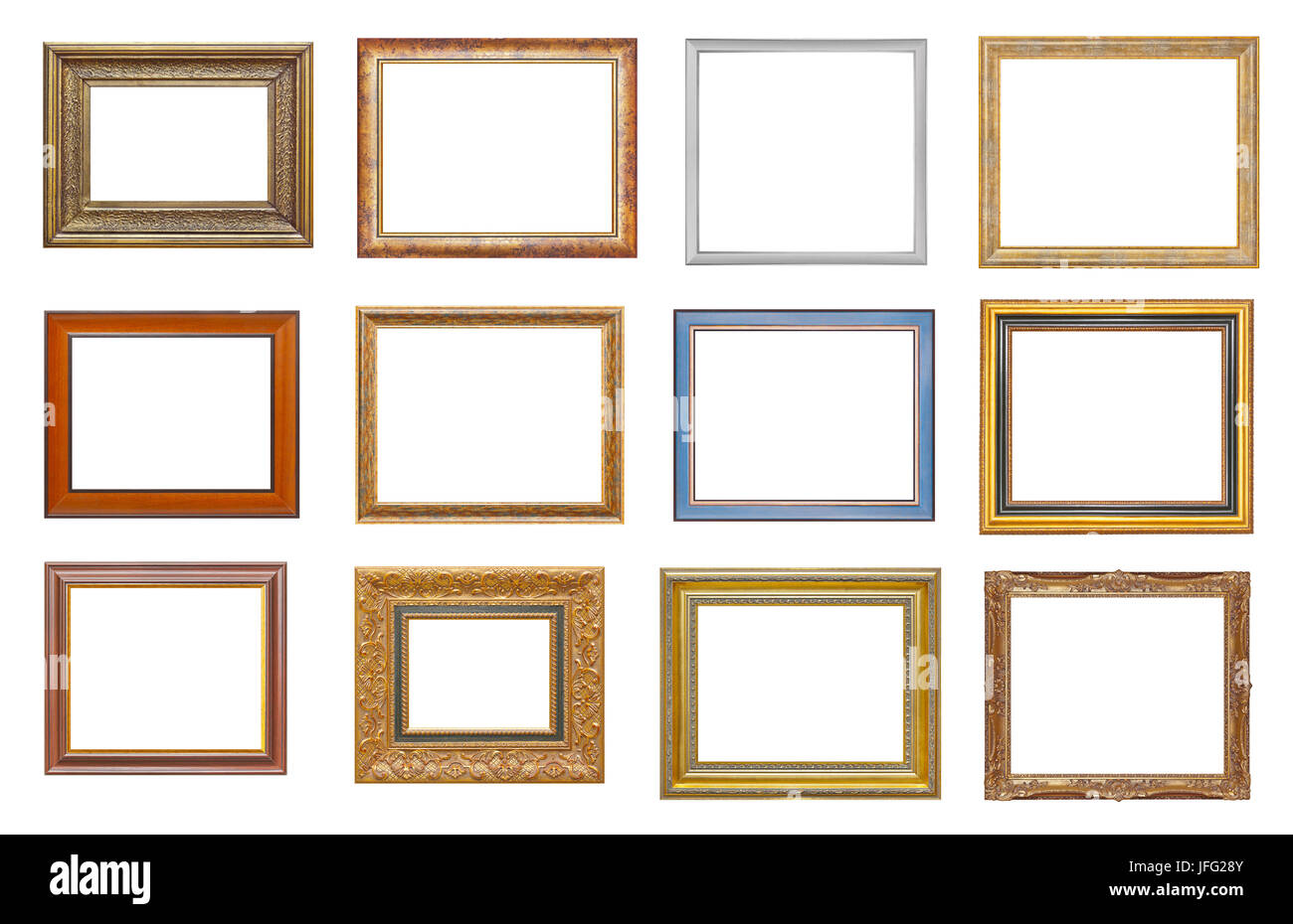 Set of frames Stock Photo - Alamy