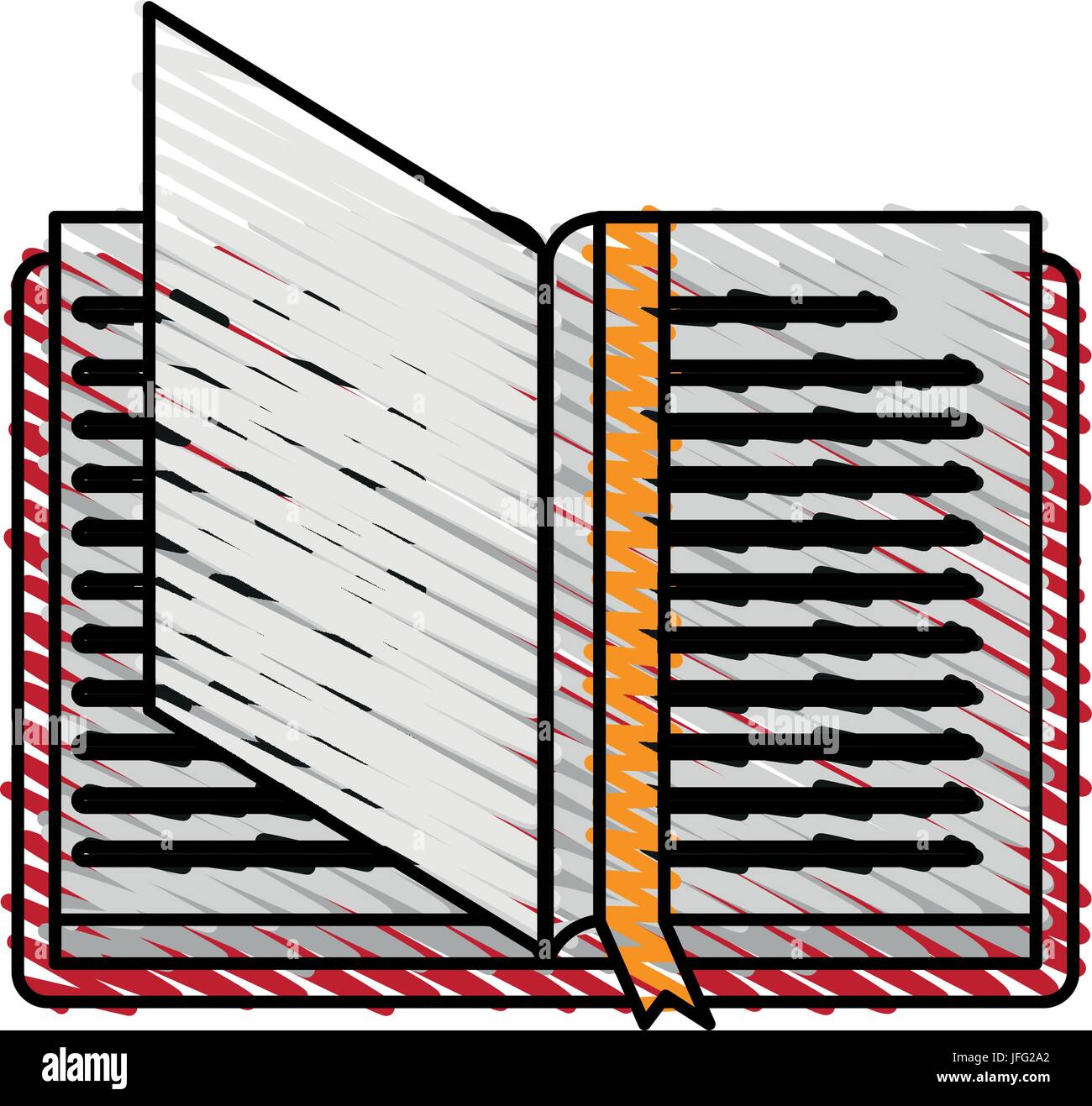 Reading book separator Stock Vector Image & Art - Alamy