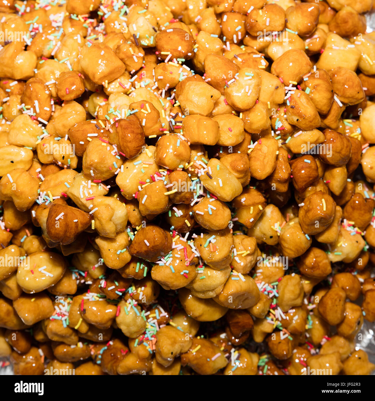 Struffoli naples hi-res stock photography and images - Alamy
