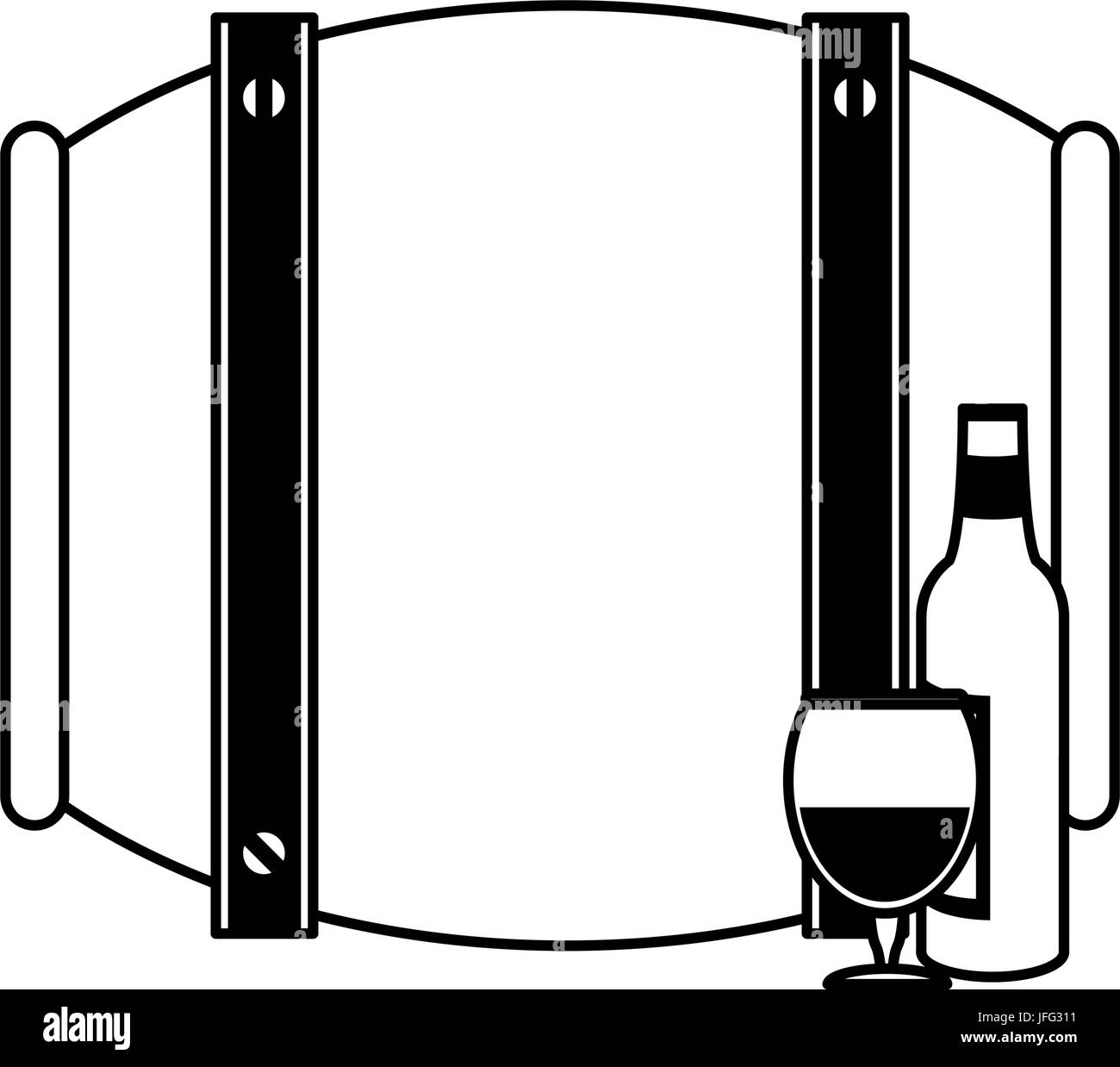 Barrel beverage dispenser Stock Vector Image & Art - Alamy