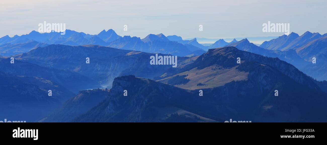 Niesen mountain view hi-res stock photography and images - Alamy