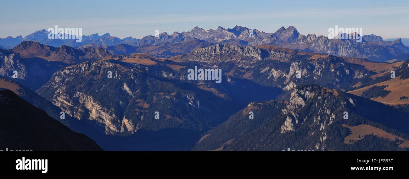 Niesen mountain view hi-res stock photography and images - Alamy