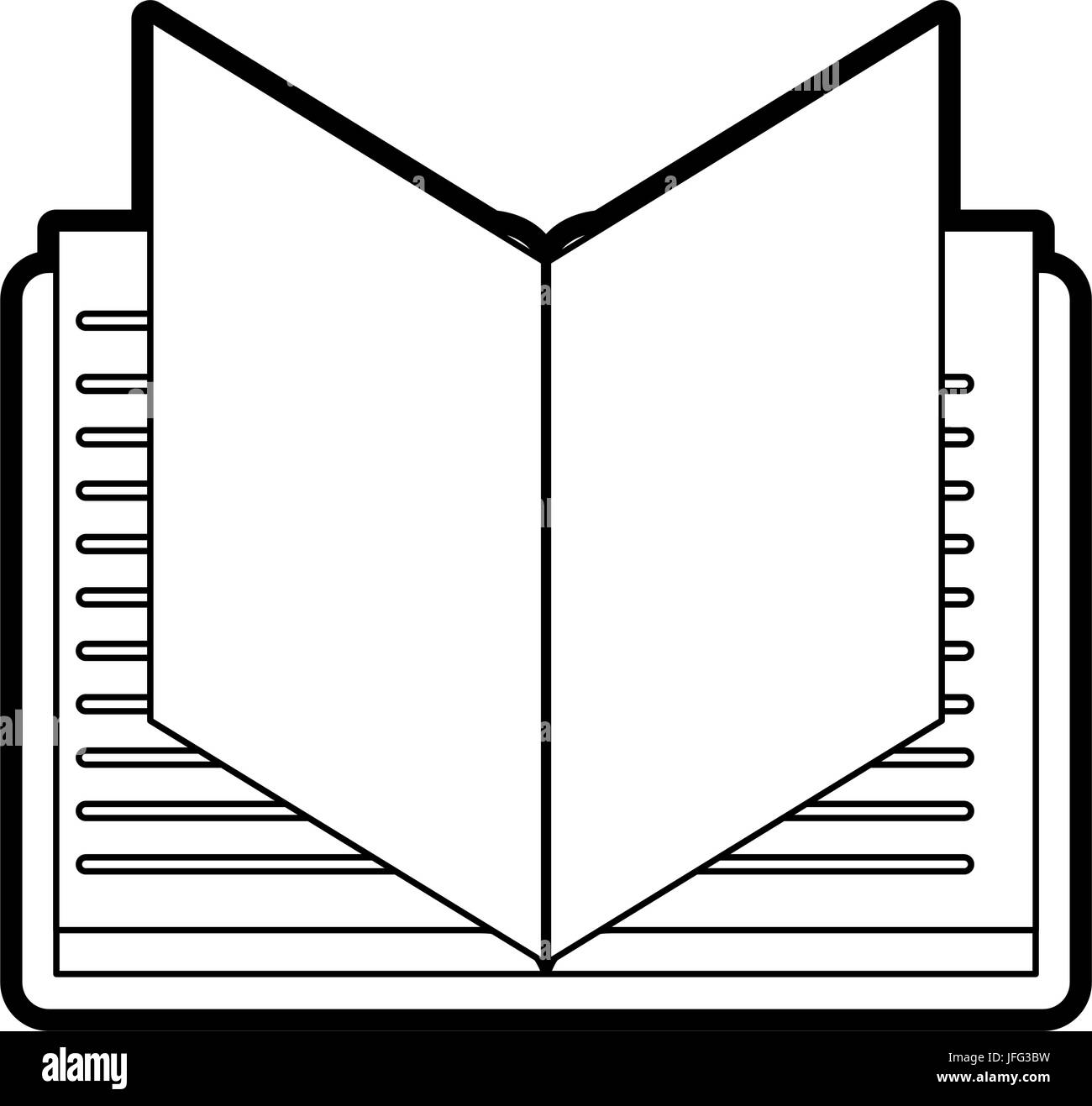 Reading book separator Stock Vector Image & Art - Alamy