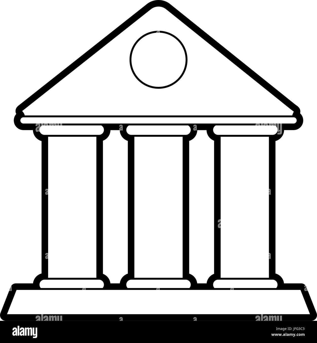 Front old building Stock Vector Image & Art - Alamy